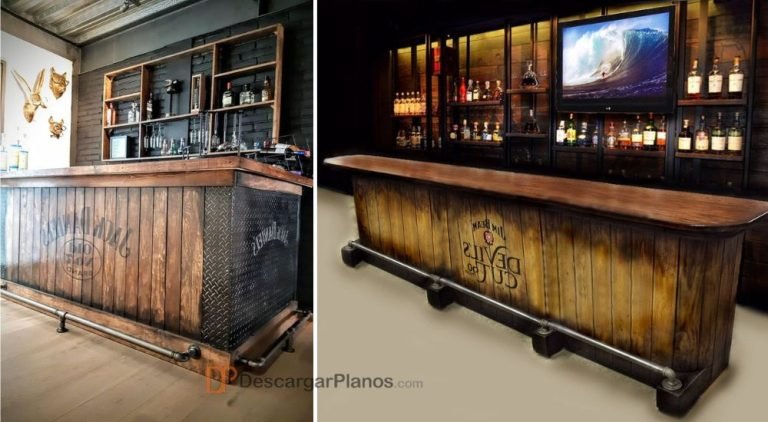 +30 Barras rústicas de madera para bares Recomendaciones