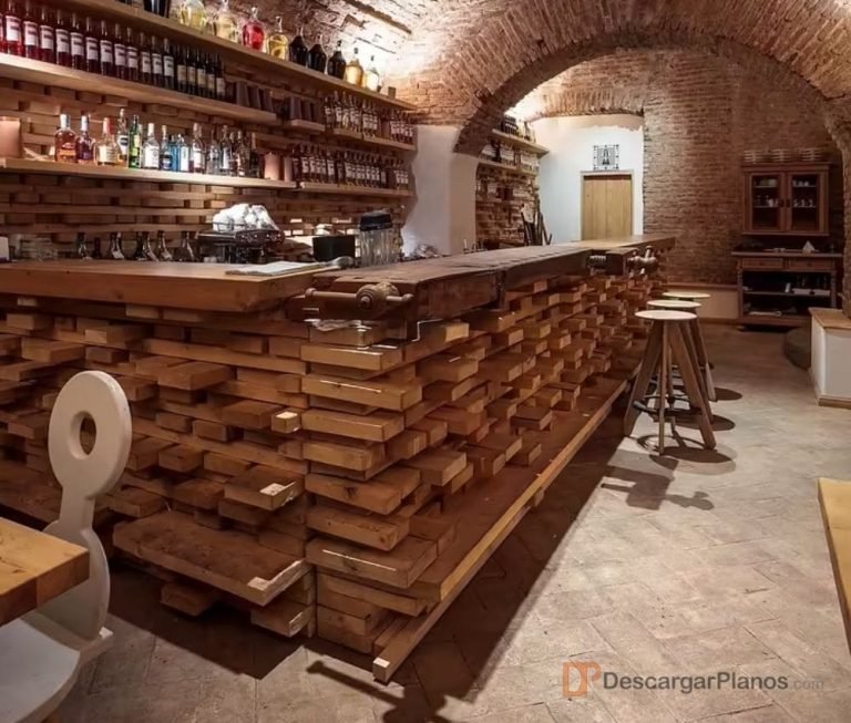 +30 Barras rústicas de madera para bares Recomendaciones